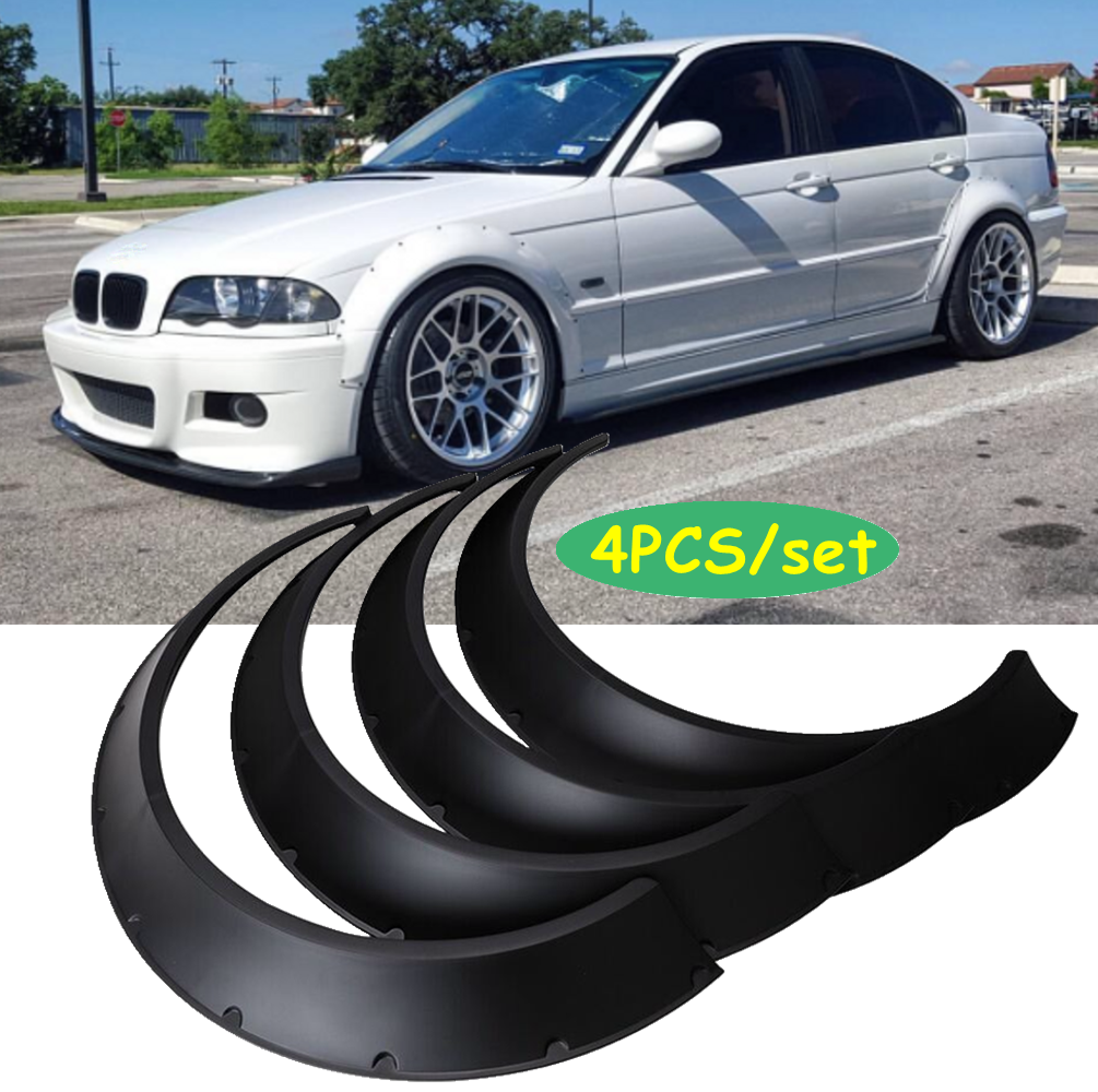 Fender Flares Extra Flexible Wide Body Kit Wheel Arches For 3 Series ...
