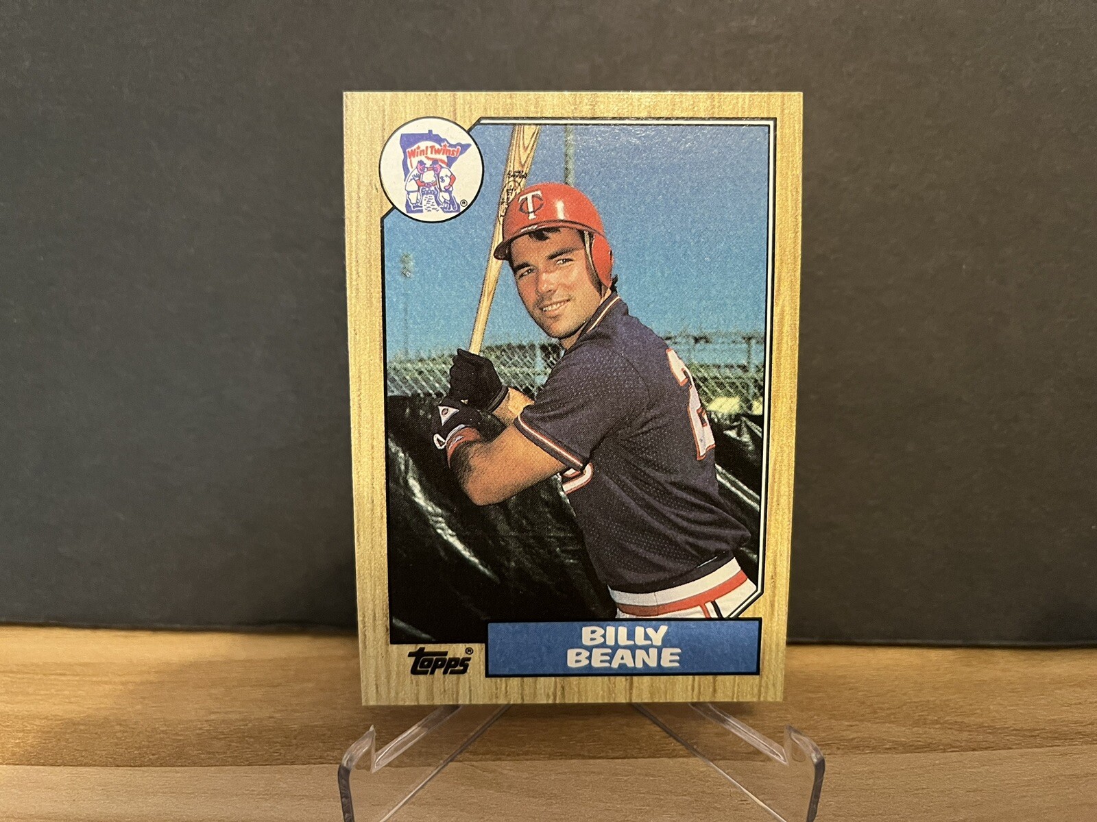 1987 MLB Topps Billy Moneyball Beane #114 Base Card - Pulled From ...