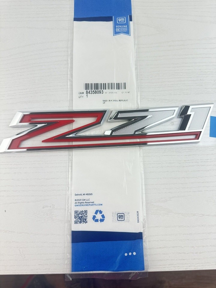 NEW GM OEM 20-23 SILVERADO 2500 HD EXTERIOR TRIM- NAMEPLATE LEFT GMC ...