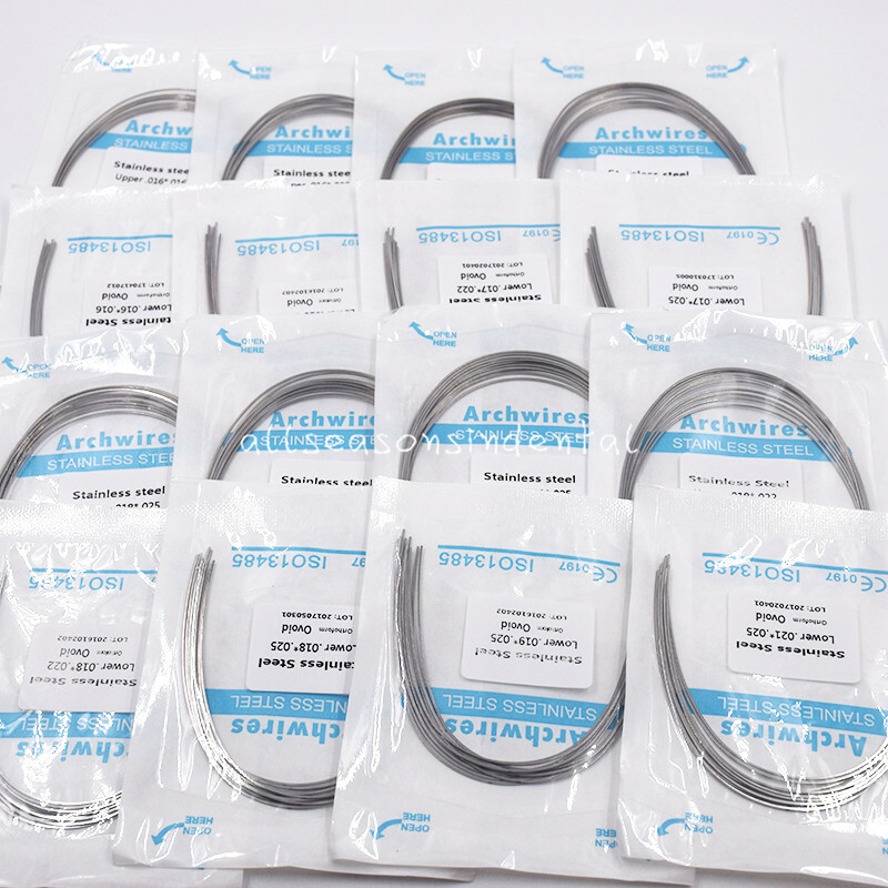 Dental Orthodontic Stainless Steel Arch Wire Rectangular Ovoid/Square ...