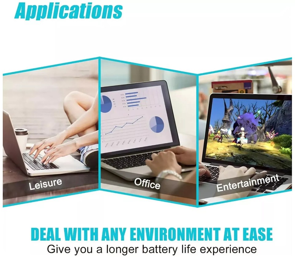 Genuine OEM PW23Y Battery for Dell XPS 13 9360 P54G002 D1605G D1609 ...