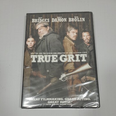 True Grit DVD 2010 Matt Damon Jeff Bridges Josh Brolin Western ...
