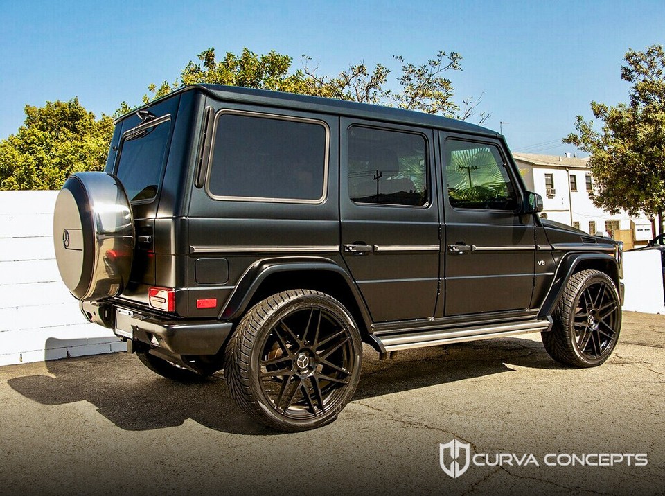 22" Curva Concepts C300 Wheels for Mercedes Benz C300 Black Rims | eBay