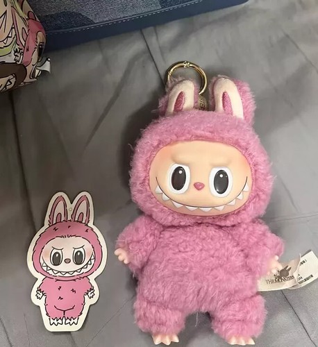 New Lychee Berry POPMART The Monsters Macarons Labubu Plush Doll 17CM ...