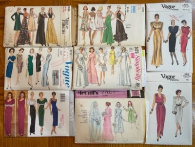 Buyer Choice:Wedding/Formal/Party VOGUE/McC/Simp/Butterick Sz 6-18 $3. ...