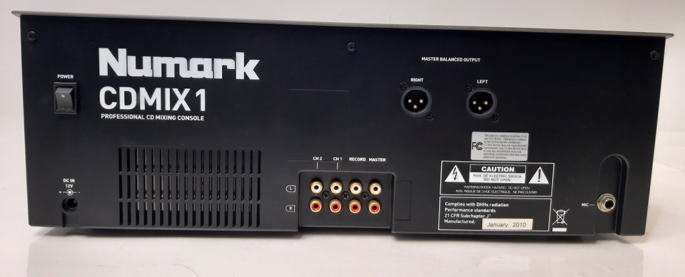 Numark CD Mix 1 Professional CD Mixing Console-READ | eBay