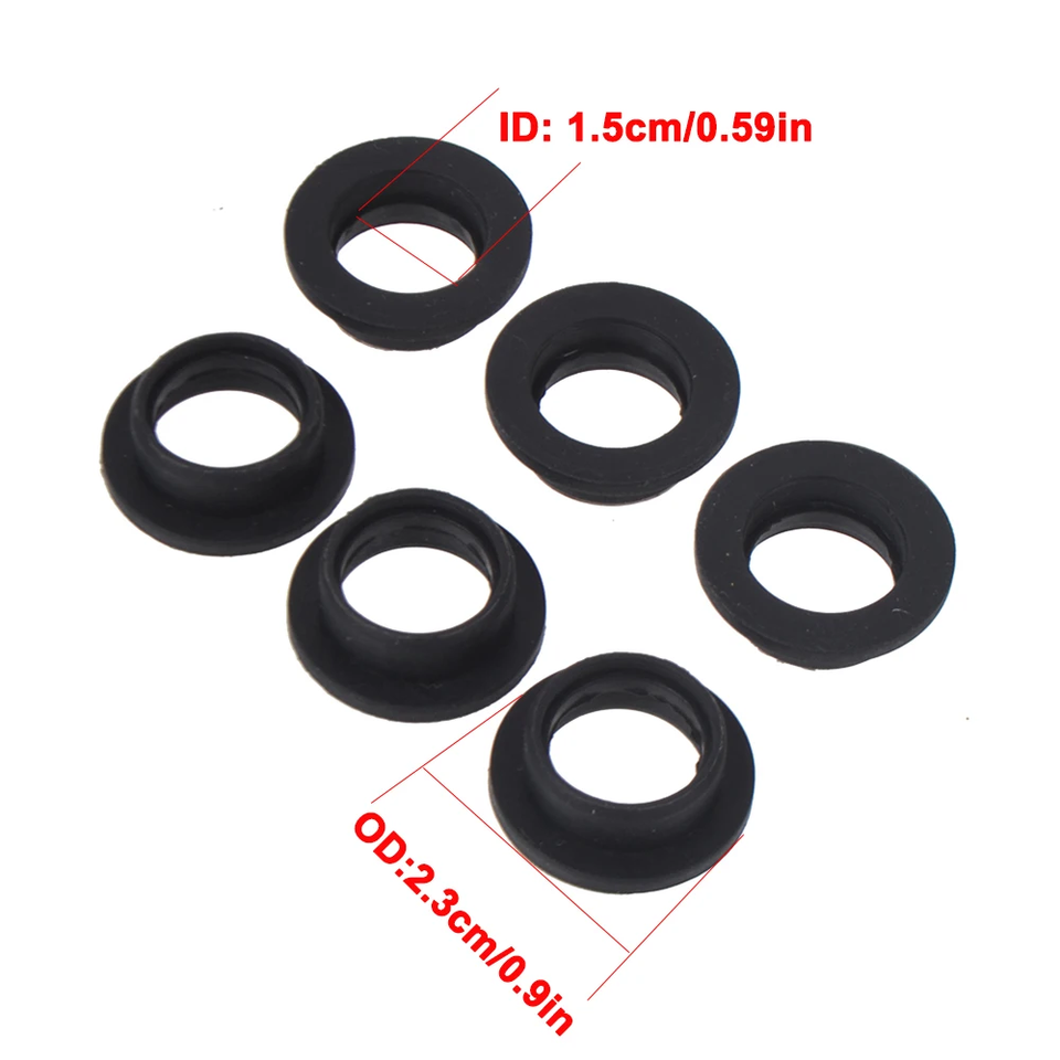 1/8 RC Nitro Engine Exhaust Manifold Gasket Set .21–.28 Rear Exhaust ...