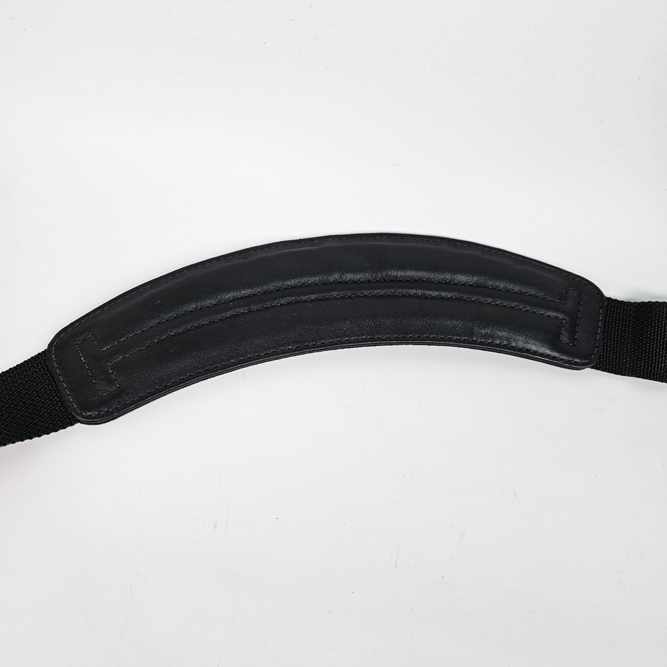 Tumi 46" Replacement Shoulder Strap Leather Trim Ballistic Nylon Black ...