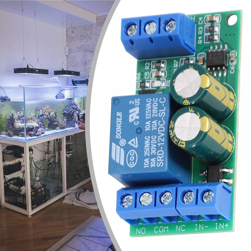 12V Water-Level Automatic Control Liquid Level Sensor Switch Control ...
