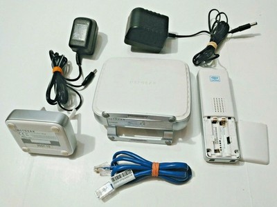 *UNTESTED* NETGEAR CORDLESS INTERNET PHONE TELEPHONE SKYPE SPH200D ...