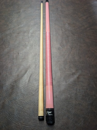 Viper Sterling - 19oz - Pink Breast Cancer Pool Cue / Billiard Cue ...
