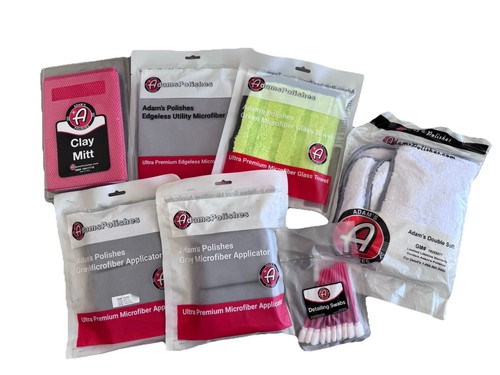 Adams Polishes Detailing Towel Clay Bar Bundle | eBay
