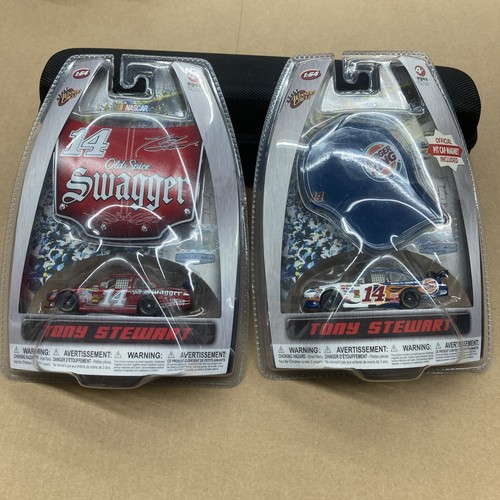2 TONY STEWART Old Spice Swagger Burger King 1/64 Scale NASCAR 2009 ...