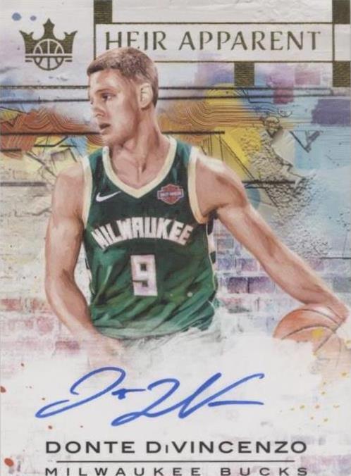 2018-19 Panini Court Kings - Heir Apparent Autographs Donte DiVincenzo ...