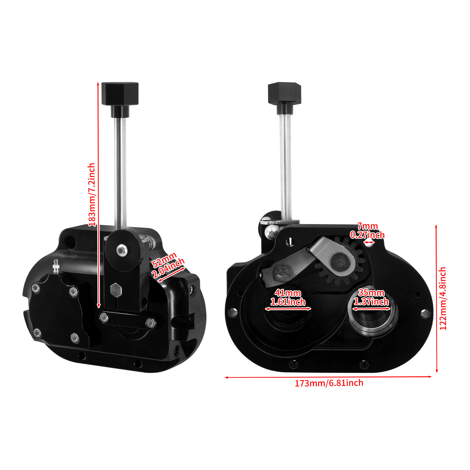 Black Reverse Gear Kit Gearbox Clutch Fits For Harley Touring Road ...