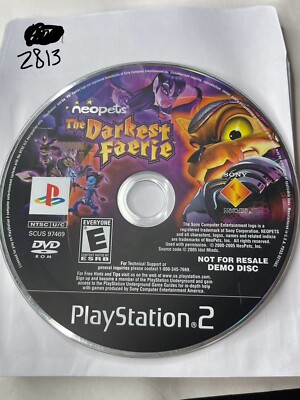 Neopets The Darkest Faerie Demo Disc (PlayStation 2, PS2) No Tracking ...