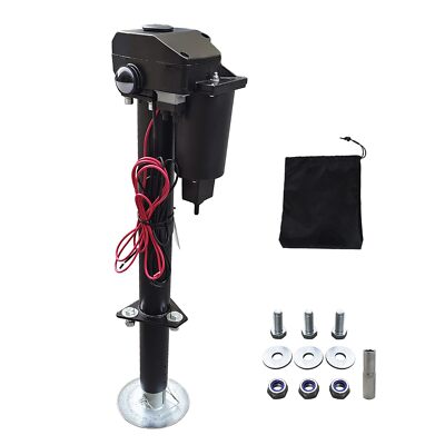 3500lbs Electric Trailer Jack Power Tongue Jack for Camper RV Travel ...