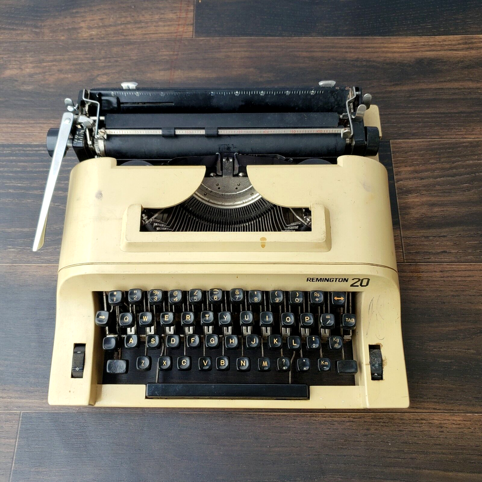 Antique Original Remington 20 Rare Suitcase Vintage Typewriter in ...