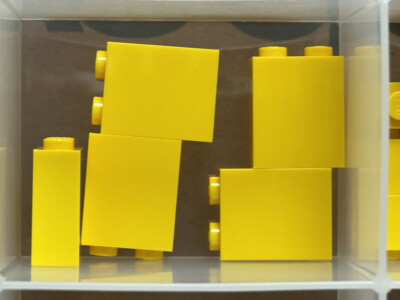 LEGO Parts - Yellow Brick 1 x 2 x 2 with Inside Stud Holder - No 3245c ...