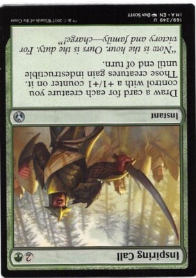 Inspiring Call *Uncommon* Magic MtG x1 Iconic Masters | eBay