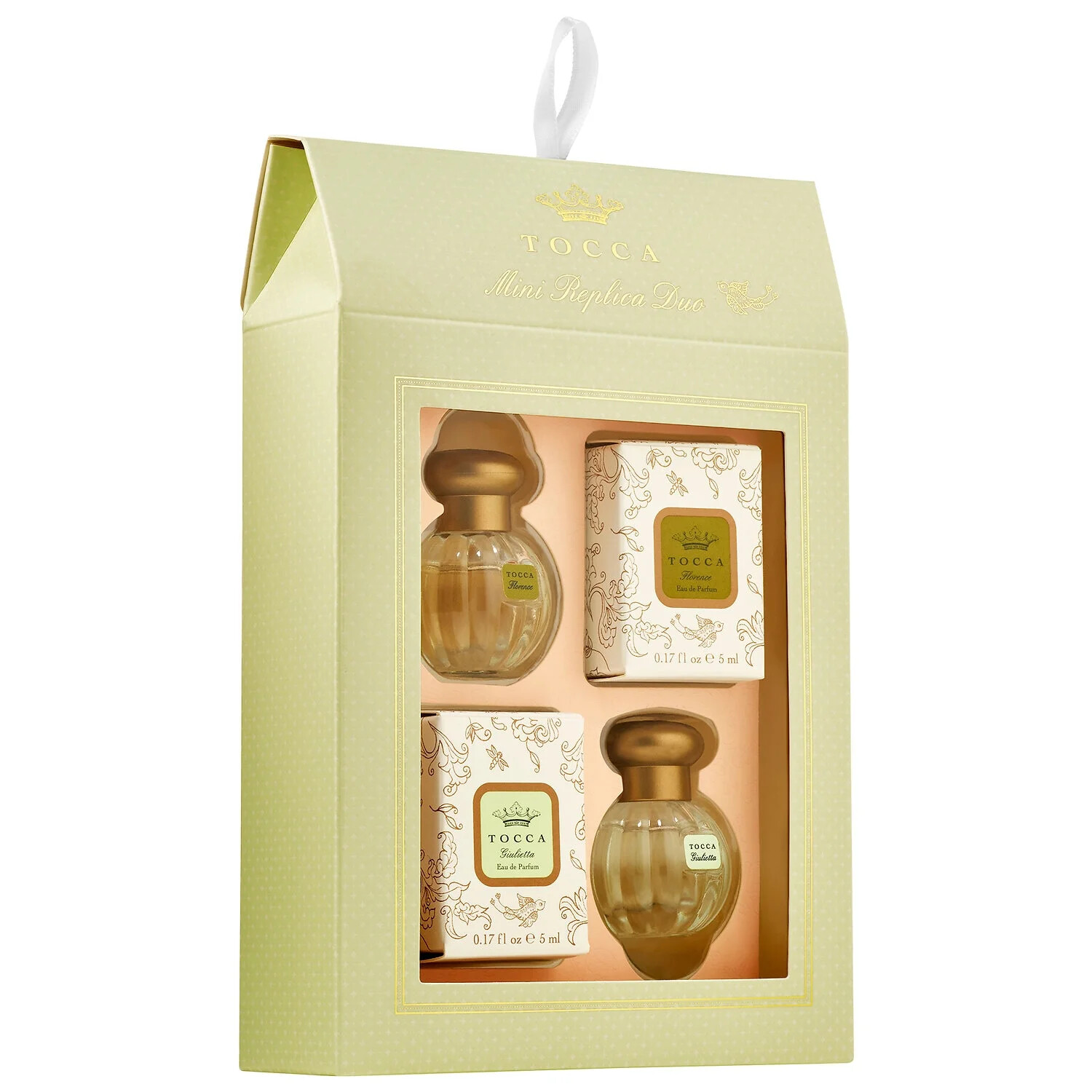 Tocca FLORENCE & Giulietta Eau de Parfum Mini Splash Dabber Duo NIB 0. ...