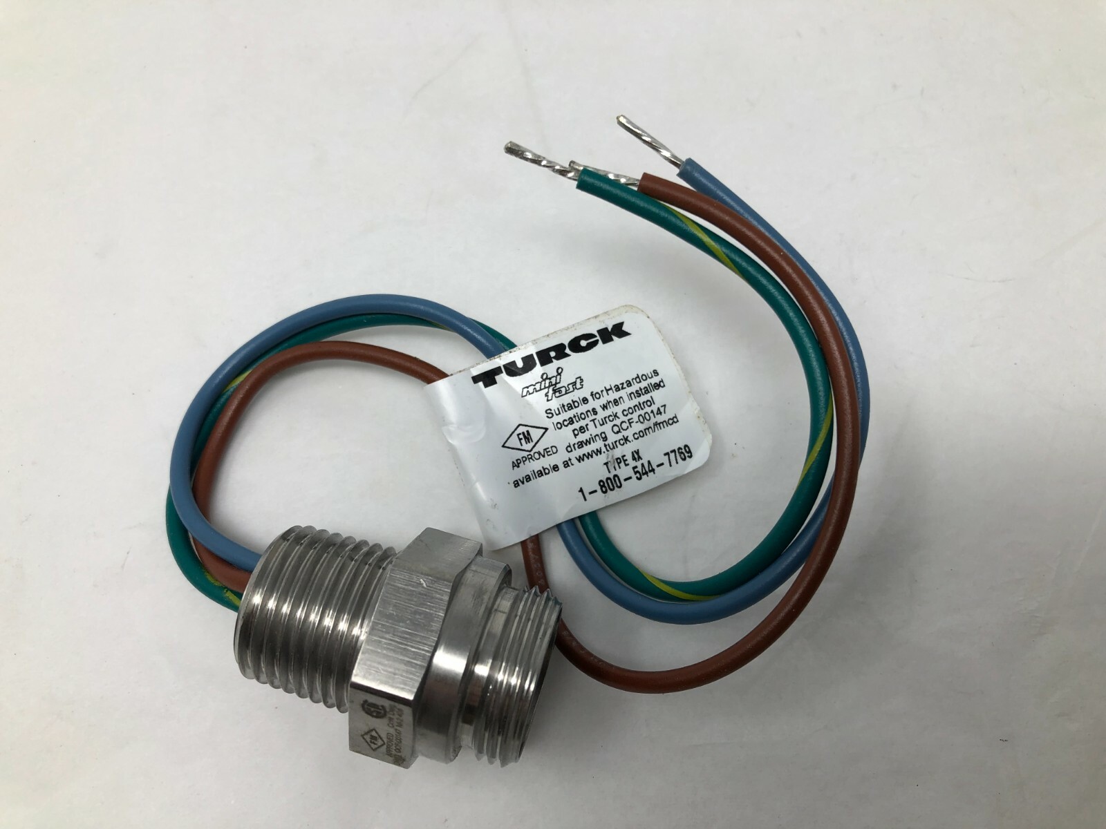 Turck P-RSFV 40 EX-0.2/14.5/NPT Male 7/8″ Minifast Receptacle | eBay