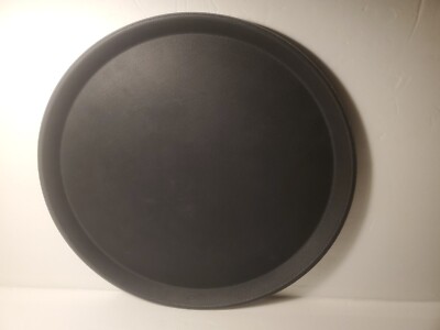 Winco TFG-14K Round Fiberglass Tray 14" Black | eBay