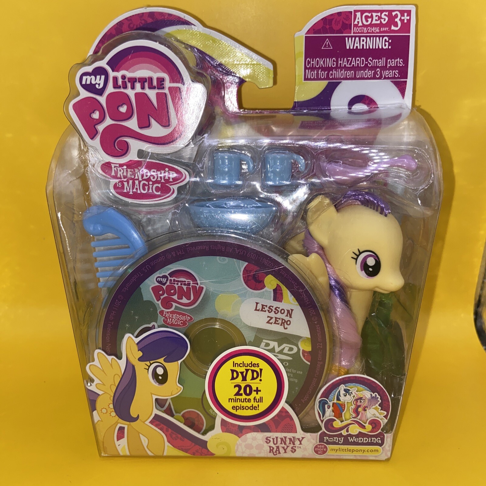 My Little Pony Friendship is Magic Brushable 2011 Sunny Rays Pony ...