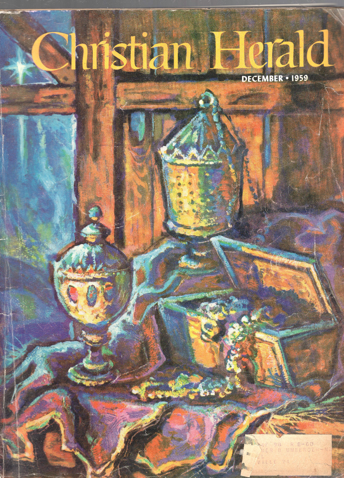 DECEMBER 1959 CHRISTIAN HERALD MAGAZINE-CHRISTMAS ISSUE | eBay