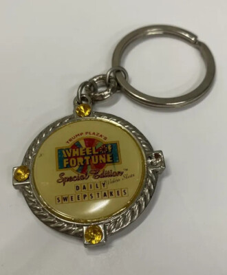 Trump Plaza’s Wheel of Fortune Daily Sweepstakes Keychain Special ...