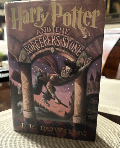 Harry Potter and the Sorcerer's Stone by JK Rowling 1998 STATED 1ST ...