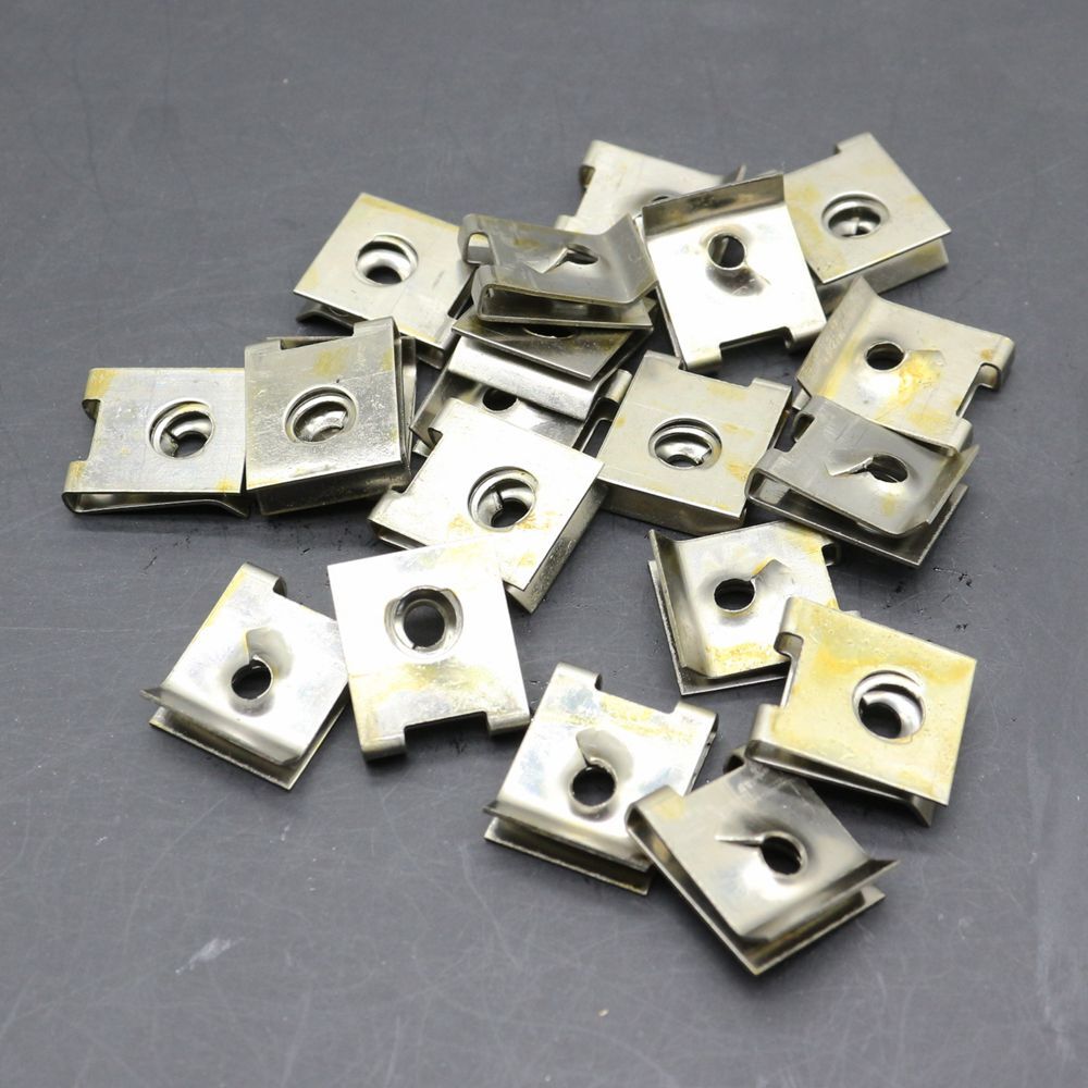 20Pcs N10433701 Speed Nut U Nut Clip Fastener 4.8X16 For VW & Audi | eBay