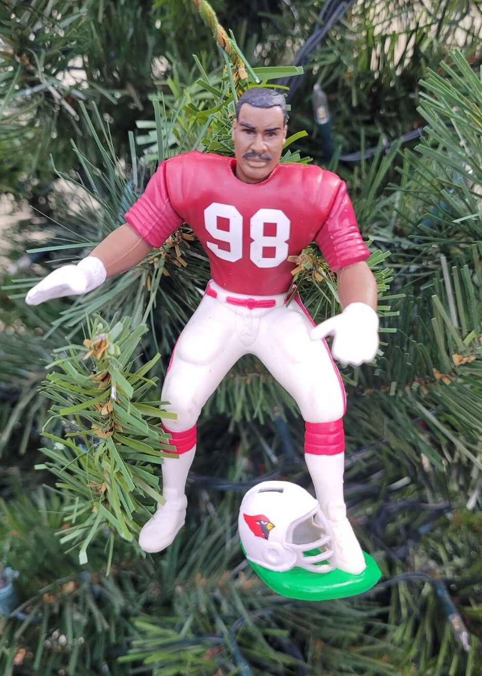Eric Swann Arizona Cardinals Football NFL Xmas Tree Ornament Holiday ...