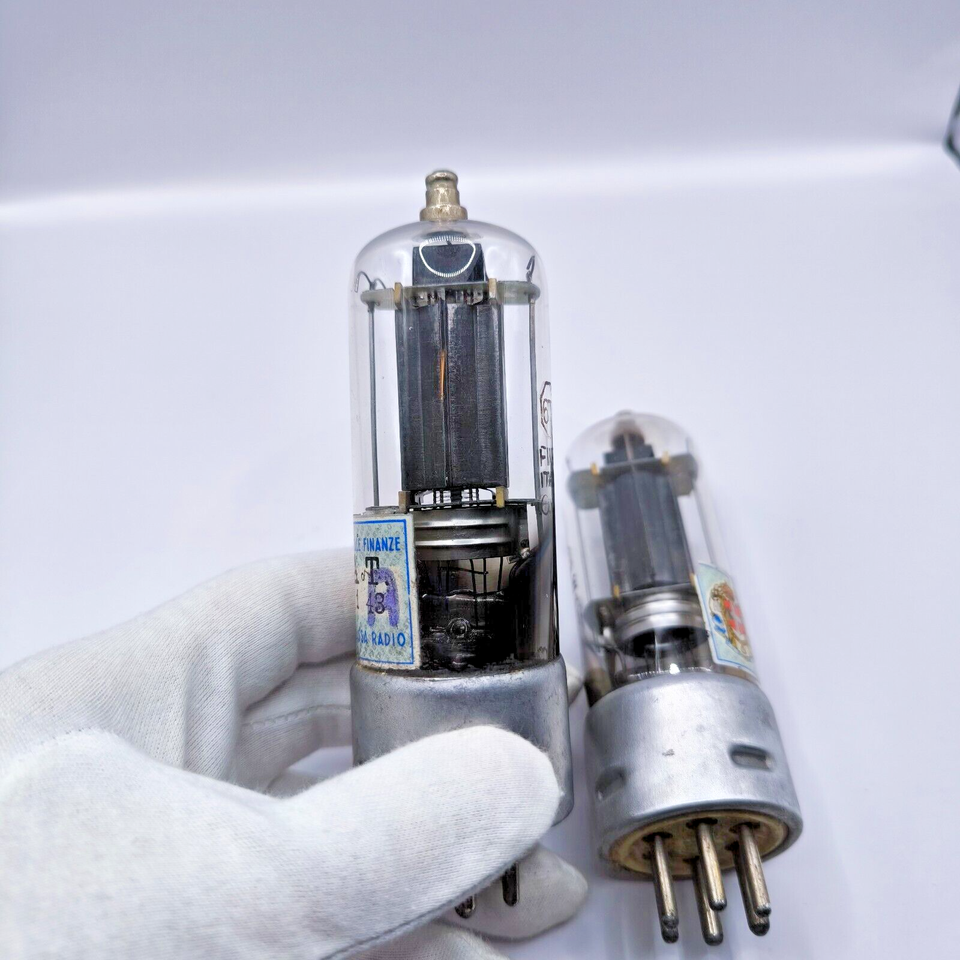 Fivre 6TP 807 ATS25, military output power tube, early, solid foil ...