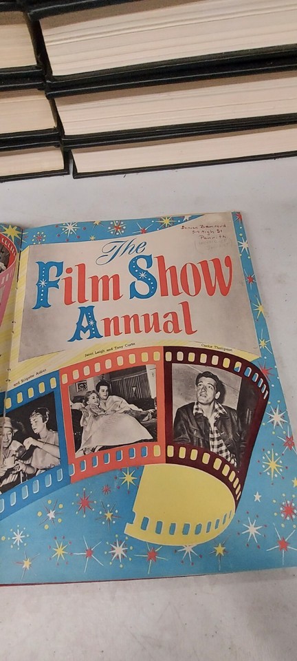 The New Film Show Annual Vintage Cinema/Movies Hardback Book 1950's Era ...