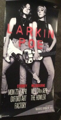 Larkin Poe April 2019 Australian Tour Poster *NEW* | eBay Australia