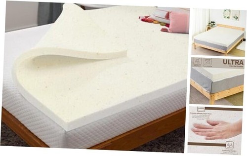 3-Inch Copper-Infused Memory Foam Mattress Toppers, Cooling and ...