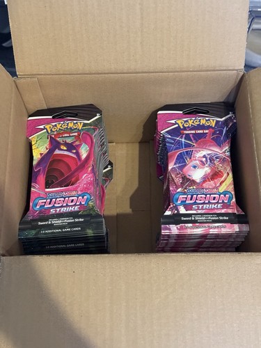 Pokémon TCG - 36 No. Fusion Strike Sleeved Booster Packs | eBay