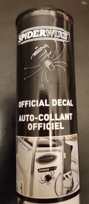 Spiderwire- Boat & Truck Vinyl Decal - 10 Inch X 10 Inch- Decal Logo | eBay