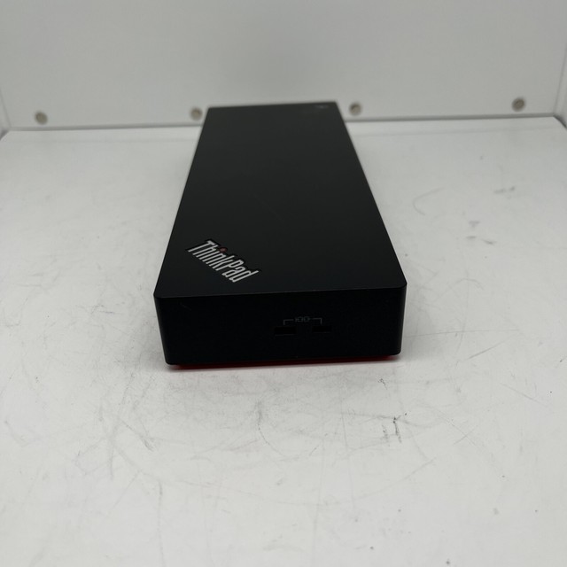 Lenovo ThinkPad Thunderbolt 4 Workstation Dock - Black/Red, US Plug ...