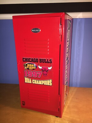 Chicago Bulls Locker Championship Fully Metal Vintage NBA Finals 1997 ...
