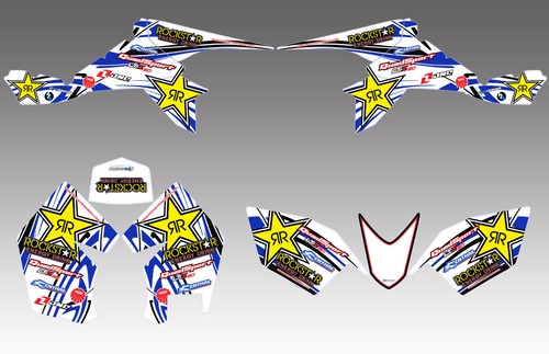 SUZUKI LTZ90 GRAPHICS KIT TO FIT LTZ 90 STICKERS QUAD DECALS STICKER ...