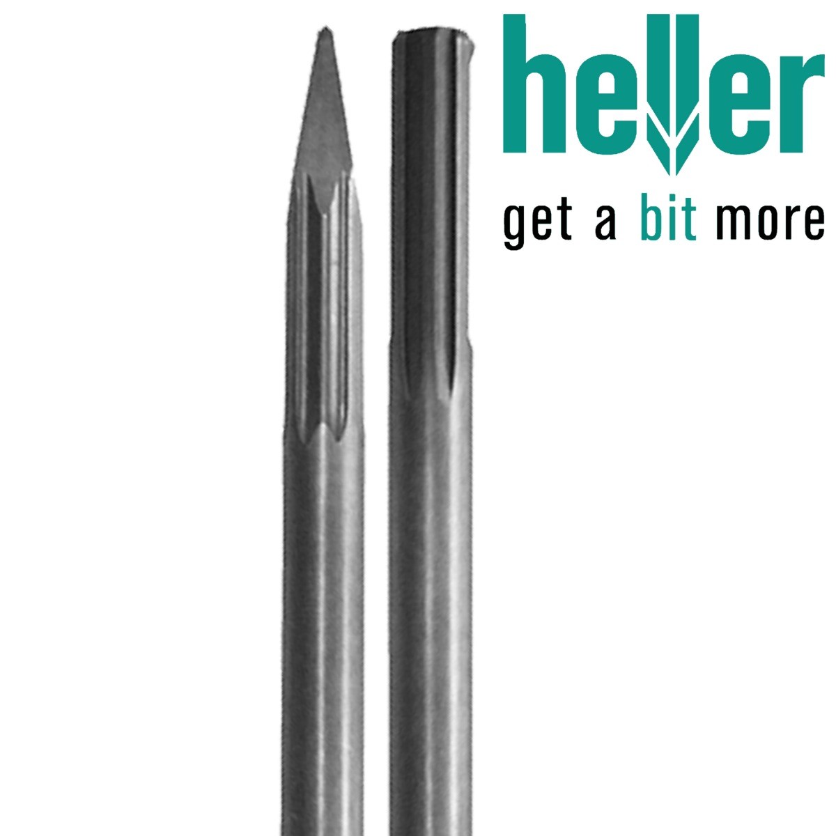 PREMIUM QUALITY HELLER SDS MAX SPIKE CHISEL 18 x 350mm Point Long Life ...