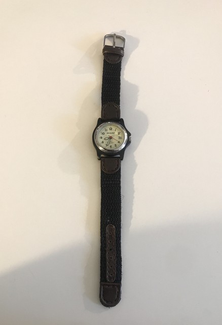 Sharp SHP107 Watch Speidel Leather Day Crystal Clear Glass Battery for ...