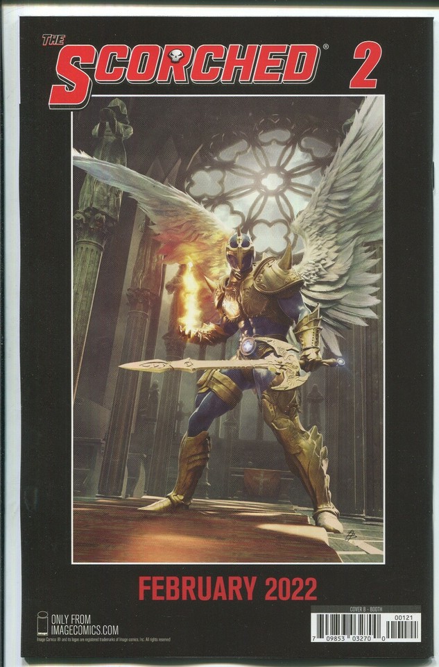 SCORCHED #1 - BRETT BOOTH VARIANT COVER B - IMAGE COMICS/2021 | eBay