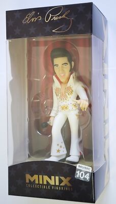 Minix Elvis Presley Collectible Figurine n.104 Music PVC Figure | eBay