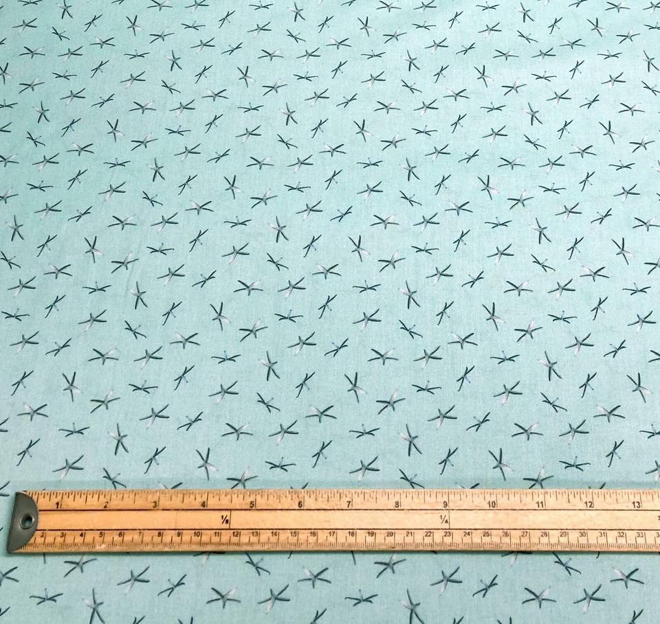 Seaside Cotton Fabric Mixed Ocean Nautical Sea Beach Patchwork Craft ...