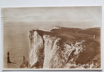 VINTAGE POSTCARD 1923 BEACHY HEAD AND LIGHTHOUSE | eBay Australia