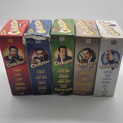 5x Box Sets! Charlie Chan Cinema Classics Collection DVD Volumes 1-5 | eBay