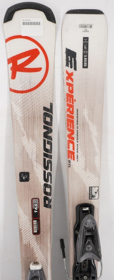 Rossignol Experience RTL Adult Skis with Bindings - 166 cm Used | eBay